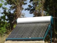 China Compact Heat Pipe Pressurized Solar Water Heater 100L-360L with Solar Keymark EN12976 for sale