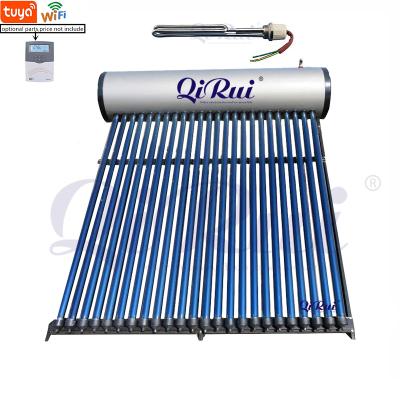 China Solar Keymark EN12976 High Pressure Heat Pipe Solar Water Heater 160L 215L for sale