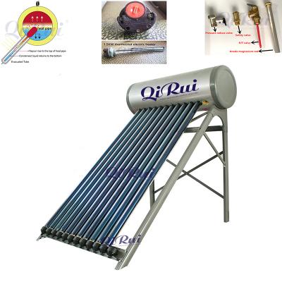 China CE Approved 100L 200L 300L Heat Pipe Solar Water Heater High Pressure 1.2Mpa for Home for sale