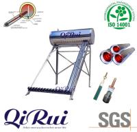 China 150L 300L Roof Mounted Solar Water Heater High Pressure Heat Pipe with Solar Keymark EN12976 for sale