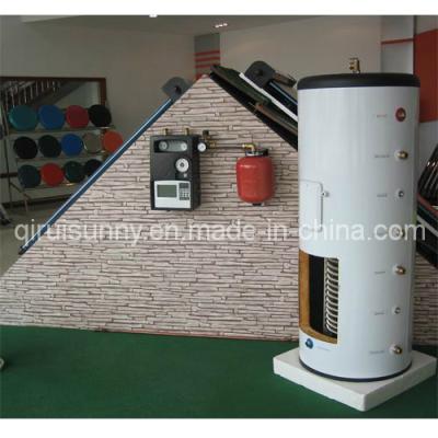 China Solar Keymark Certified 200L Separated Pressurized Solar Water Heater with Heat Pipe Collector for Home Heating for sale