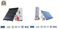 China Separated Pressurized Solar Water Heater 200L-2000L with Solar Keymark Certified Heat Pipe Collector for sale
