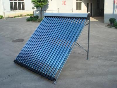China Evacuated Heat Pipe Solar Collector 58mm x 1800mm Solar Keymark EN12975 Certified for sale