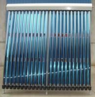 China Heat Pipe Manifold Solar Collector 58mm x 1800mm Pressurized Solar Water Heater for sale