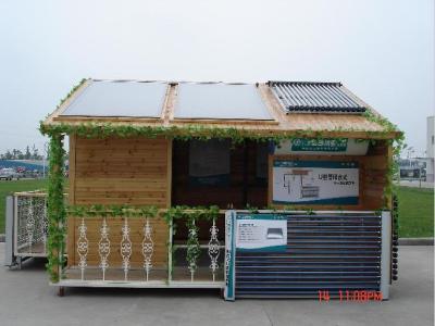 China Evacuated Tube Pressurized Solar Collector with Solar Keymark for sale