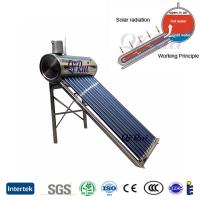 China Non-Pressure Solar Water Heater 200L 300L Evacuated Vacuum Tube Collector for sale
