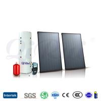 China Split Pressurized Flat Plate Solar Water Heater 100L to 1000L CE ISO for sale