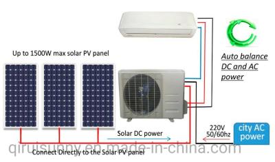 China On Grid Solar Air Conditioner 12000 BTU R410A Toshiba Compressor Cooling Heating for sale