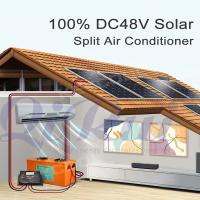 China On Grid Solar Air Conditioner 12000 BTU R410A Toshiba Compressor Cooling Heating for sale