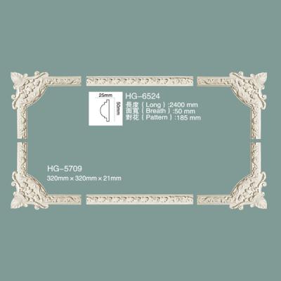China PU Polyurethane Crown Moulding Decorative Skirting Board for Interior Ceiling Decoration 80mm for sale