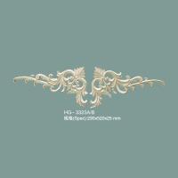 China PU Crown Moulding Decorative Ceiling Cornice Skirting Polyurethane Trim 2m Length for sale