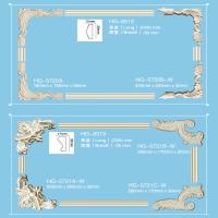 China PU Polyurethane Crown Moulding Decorative Cornice Skirting 2025 New Design Lightweight Easy Install for sale