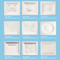 China PU Crown Moulding Decorative Skirting Polyurethane Cornice Ceiling Molding B2 Fireproof for sale