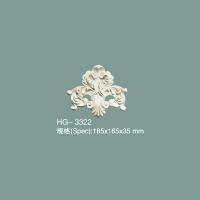 China Decorative PU Crown Moulding Ceiling Cornice Mold Lightweight Fireproof B2 Grade for Interior Decoration for sale