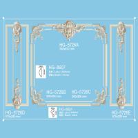 China Polyurethane Ceiling Cornice Crown Moulding Skirting Decorative Trim B2 Fire Rated for sale
