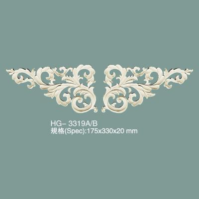China Decorative PU Crown Moulding Polyurethane Cornice Skirting Ceiling Molding 240cm Length for sale