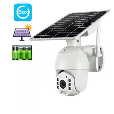 China S10 4G Solar PTZ Outdoor Security Camera 1080P Wireless WiFi CCTV with SIM Card for sale