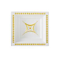 China Polyurethane Ceiling Medallion Decorative PU Foam Ceiling Tile for Interior Decoration 1000+ Models for sale