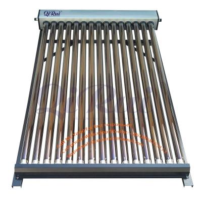China Rooftop Non Pressure Evacuated Tube Solar Thermal Collector for sale