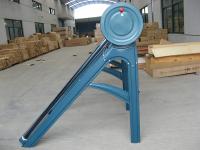 China Non Pressure Evacuated Tube Solar Water Heater 60L to 500L with CE Solar Keymark for sale