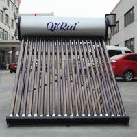 China Non-Pressurized Vacuum Tube Solar Water Heater 100L 200L 300L CE Certified for sale