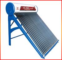 China Non-Pressurized Evacuated Tube Solar Water Heater 100L to 500L CE Certified for sale