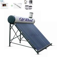 China Non-Pressurized Evacuated Tube Solar Water Heater 100L 200L 300L CE Solar Keymark for sale