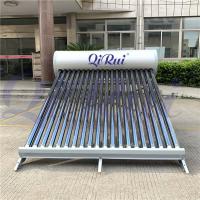 China Non-Pressurized Evacuated Tube Solar Water Heater 100L 200L 300L CE Solar Keymark for sale