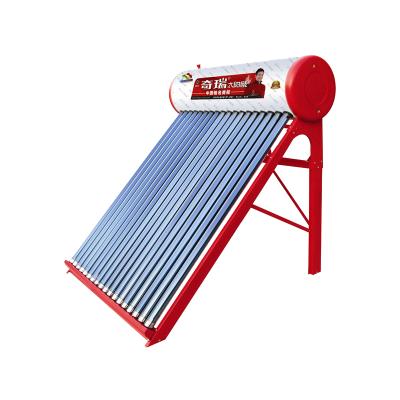 China Non-Pressure Solar Water Heater 100L-360L Vacuum Tube Hot Water System for Shower for sale