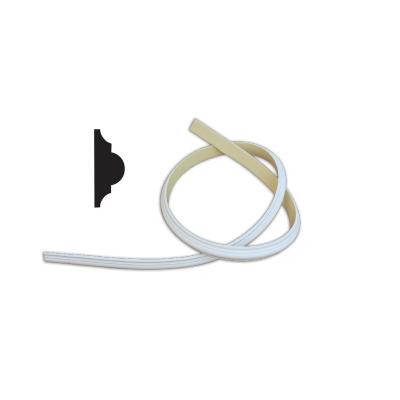 China Polyurethane Flexible Base Cap Molding PU Trim for Interior Decoration B2 Fireproof for sale