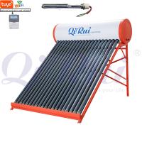China Nonpressure Galvanized Steel Vacuum Tube Solar Water Heater 50L to 500L CE for sale