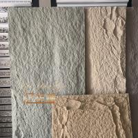 China PU Faux Stone Wall Panel 1200x600mm Decorative Polyurethane Stone Cladding 30mm 50mm 60mm for sale
