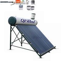 China Non Pressure Solar Water Heater 50L to 500L Vacuum Tube CE Approved for sale