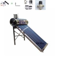 China Wholesale All Stainless Steel Solar Water Heater 50L to 500L Non Pressure Vacuum Tube Solar Geyser for Home for sale