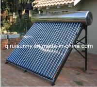 China Compact Non-Pressure Stainless Steel Solar Hot Water Heater 60L to 500L for Bathroom for sale