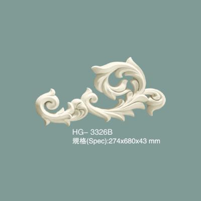 China Polyurethane Veneer Accessories PU Home Decor Ornaments for sale