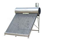 China Wholesale Integrated Thermosyphon Vacuum Tube Solar Water Heater 100L to 200L with Assistant Tank for sale
