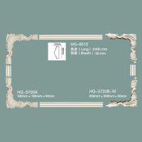China PU Corner Polyurethane Decorative Frame Moulding Lightweight Fireproof B2 Grade for sale