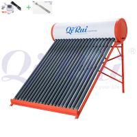 China Compact Non-Pressure Solar Water Heater 100L 150L 200L 300L 500L Vacuum Tube Stainless Steel Tank for sale
