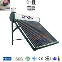 China Non-Pressurized Vacuum Tube Solar Water Heater 50L to 500L with CE Certificate for sale