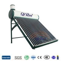 China Thermosyphon Unpressurized Vacuum Tube Solar Water Heater 100L to 500L CE for sale