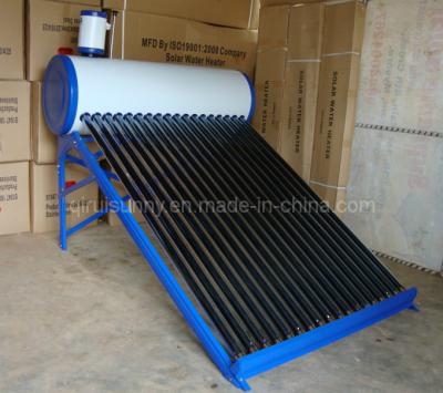 China Wholesale Non-Pressurized Vacuum Tube Solar Water Heater 80L to 500L CE Certified for sale