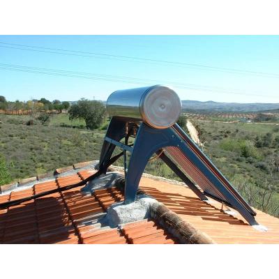 China Non-Pressurized Vacuum Tube Solar Water Heater 100L to 300L CE Certified for sale