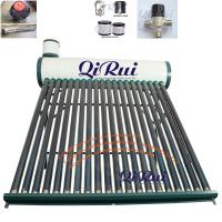 China Non-Pressure Solar Water Heater 50L-500L with Backup Electric Heater CE Certified for sale