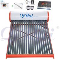 China Compact Non-Pressure Solar Water Heater 200L 300L 500L Evacuated Tube System with CE Solar Keymark for sale