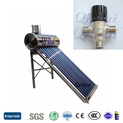 China Non Pressure Solar Water Heater 100L 200L 300L Evacuated Tube Collector System for sale