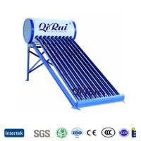 China Compact Non-Pressure Solar Water Heater 50L to 500L Vacuum Tube with CE Keymark for sale