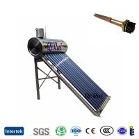China Non Pressure Solar Water Heater 100L 200L 300L 500L Vacuum Tube Calentador De Agua Solar for sale