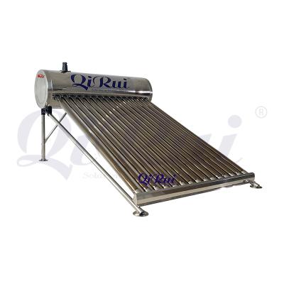 China Stainless Steel Solar Hot Water Heater 50L to 500L Evacuated Tube Non-Pressure System for sale