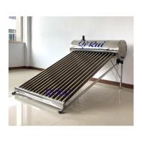 China Stainless Steel Solar Hot Water Heater 50L to 500L Evacuated Tube Non-Pressure System for sale